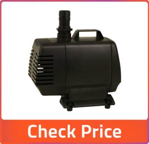 How to calculate pond pump size